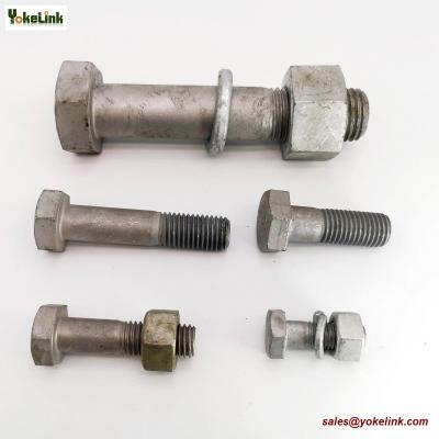 China M30 EN14399 DIN6914 ISO7412 DIN7990 High strength Structural Bolts Class 8.8 for sale