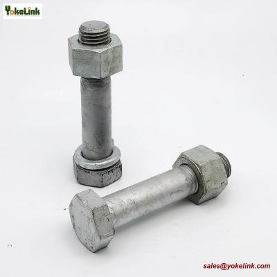 China M27 EN14399 DIN6914 ISO7412 DIN7990 High strength Structural Bolts Class 8.8 for sale
