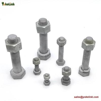 China M22 EN 14399 DIN 6914 ISO 7412 DIN 7990 High strength Structural Bolts Class 10.9 for sale