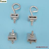 China Galvanized D Cable Lashing Wire Clamp 1/4