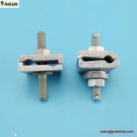 China Galvanized D Cable Lashing Wire Clamp 1/4