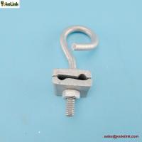 China Galvanized D Cable Lashing Wire Clamp 1/4
