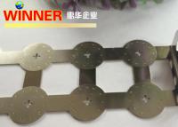 China Nickel Plated Copper Battery Pack Connector Good Weldability Custom Thickness for sale