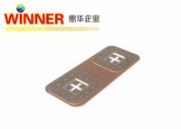 China Low Resistance Nickel Plated Copper Bus Bar , 26650 Lithium Battery Connectors for sale