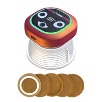 China Electric Multifunctional Silicone Cupping Gua Sha Waist Massager with Moxibustion for sale