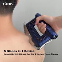 China Fitdash Oem Myofascial Massage Body Massager with Radio Frequency and Gua Sha Scraping for sale