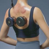 China Fitdash Red Light Therapy Device for Wireless and Moxa Cupping Treatment on Body for sale
