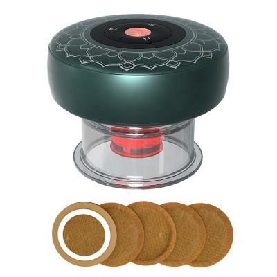 China Product Size 94*94*72mm Cupping Therapy Massager with Chinese Hijama Cups and Red Light for sale