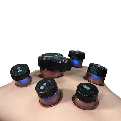 China Class II Instrument Fitdash Smart Dynamic Cupping Therapy Set with Red Light and Scraping Cups for sale