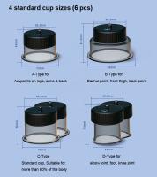 China Smart Cupping Therapy Massager with USB Charging Suction Strength About -10kPa--60kPa for sale