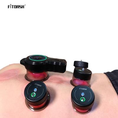 China Advanced Fitdash Vacuum Cupping Therapy Machine with Red Light and Charge Power Source for sale
