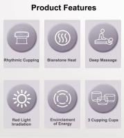 China Intelligent Breathing Cupping Massage Instrument for Relaxing Muscles Fitdash Release for sale