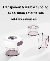 China Fitdash Digital Meridian Cupping Device Cupping Therapy with -60-0 kPa Suction Intensity for sale