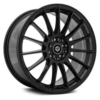 China Racing Wheels Japan Design RS05-RR Matte Black 18x8.5 Alloy Rim 5x114.3 for sale
