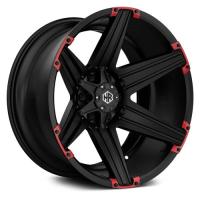 China 16x8 6 Lug Off Road Rims for SUV 8J Width Alloy Wheel HRW PROJECT for sale