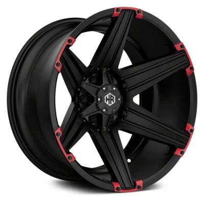 China 16x8 6 Lug Off Road Rims for SUV 8J Width Alloy Wheel HRW PROJECT for sale