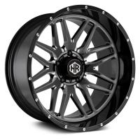 China HRW PROJECT 24 Inch Off Road Aluminum Wheels for Trucks 6x139.7 8x165.1 for sale