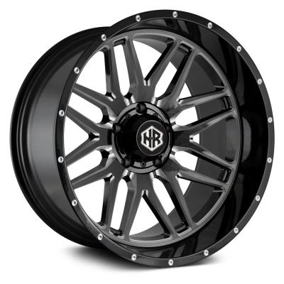 China HRW PROJECT 24 Inch Off Road Aluminum Wheels for Trucks 6x139.7 8x165.1 for sale