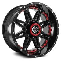 China HRW PROJECT 20 Inch Alloy Truck Rims 4x4 Off Road Wheels TUV Certified for sale