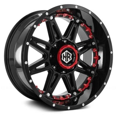 China HRW PROJECT 20 Inch Alloy Truck Rims 4x4 Off Road Wheels TUV Certified for sale