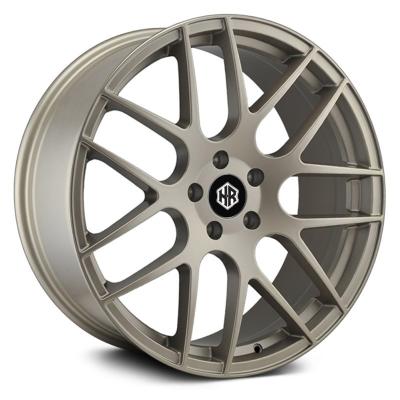China 20 Inch Staggered Wheels 5 Lug Mustang Alloy Rims 8.5j 9.5j Width for sale