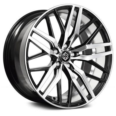 China H.R-TECH Custom Wheels 20 Inch Black Aluminum Alloy Rims for Luxury Cars for sale
