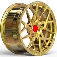 China Custom Frozen Gold Forged Wheels 19 Inch for BMW 3 Series G20 5x112 for sale