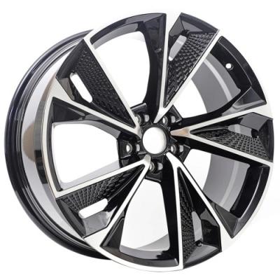 China AUDI RS7 Style Forged Wheels 20 Inch Machined Black Rims 5x112 for sale