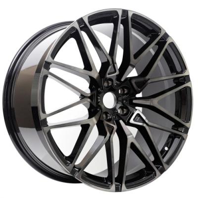 China HRW 22 Inch Forged Alloy Replica Wheels for BMW 818M Style Jet Black for sale