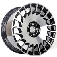 China MERCEDES E CLASS MAYBACH STYLE RIMS BLACK MACHINED for sale