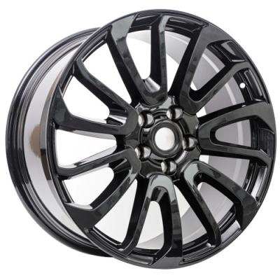 China Range Rover HSE Sport Machined Black Alloy Wheels 20 Inch Rims Set of 4 for sale