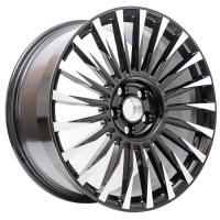 China RANGE ROVER RIM LR3 LR4 WHEELS BLACK MACHINED for sale