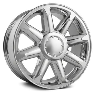 China HRW PROJECT 22 Inch Forged Replica Wheels 5x139.7 PCD for GMC Yukon Chrome Aluminum Alloy for sale