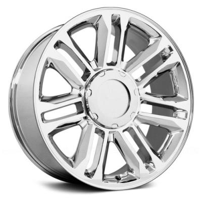 China 22 Inch Chrome Cadillac Replica Wheels Fit Escalade EXT ESV 6 Lug Aluminum Alloy for sale