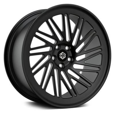 China 17-22 Inch Black Forged Rims T6-6061 Aluminum Alloy Wheels for Passenger Cars for sale