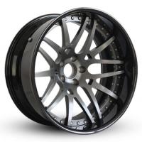China Custom Forged 2 Piece Concave Wheels 18-22 Inch A6061-T6 Aluminum for Tesla Model S for sale
