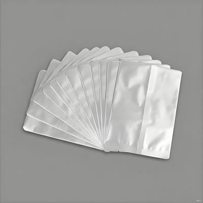China OEM Logo Back Side Sealed Pouch Bag Customised Size Moisture Barrier Grease Resistance for sale