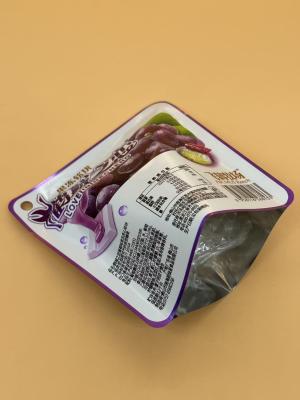 China Customizable Printing Stand Up Pouch With Multi Layer Barrier And Crystal Clear Display for sale
