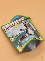 China Easy Open Resealable Custom Printed Stand Up Pouch Resistance Grease Oil Resistance for sale