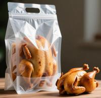 China Moisture Barrier Roast Chicken Bags Temperature Resistance Custom Logo for sale