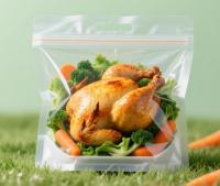 China Grease and Oil Resistant Aroma Barrier Light Barrier Roast Chicken Packaging Bag Retort Pouch for sale