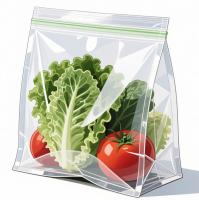 China Temperature Resistant Plastic Bags Keep Vegetables Fresh Customised Produce Storage Bags for sale
