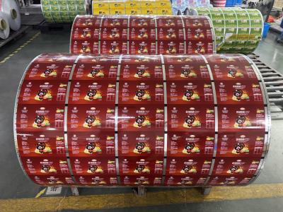 China Customised Color Flexible Packaging Film Rolls Oxygen Barrier For MAP Capability for sale
