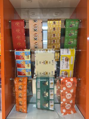 China Customised Upon Request Flexible Packaging Film Rolls with PET BOPP CPP PA PE RCPP CPE VMPET AL EVOH Materials and Gravure Printing for sale