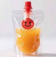 China Customised Logo Food Grade Printed Spout Pouch For Premium Beverage Packaging for sale