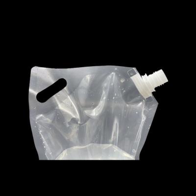 China Multi Layered Plastic Spouted Pouch Lightweight Design Eco Friendly Liquid Bags With Spout for sale