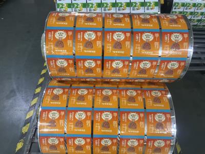 China Flexible Packaging Film Rolls with Flat/Stand-up/Side Sealed/Shaped Options, Tensile Strength 20-50 MPa, and Temperature Resistance -40°C to 120°C for sale
