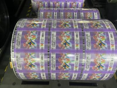 China Flexible Packaging Film Rolls with 100mm - 1200mm Width and Temperature Resistance -40°C to 120°C for Auto Machine Packaging for sale