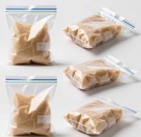 China Frost Resistant and Puncture Resistant Multi-Layer Frozen Food Packaging Pouch with Anti Fog Properties for sale