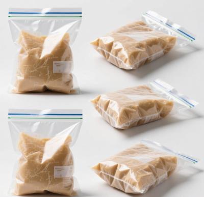 China Frost Resistant and Puncture Resistant Multi-Layer Frozen Food Packaging Pouch with Anti Fog Properties for sale
